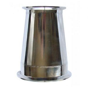 Stainless Steel 4 Inch to 3 Inch Reducer - Mile Hi Distilling