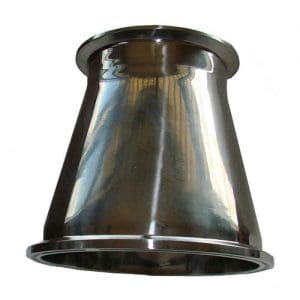 Stainless Steel 4 Inch to 2 Inch Reducer - Mile Hi Distilling