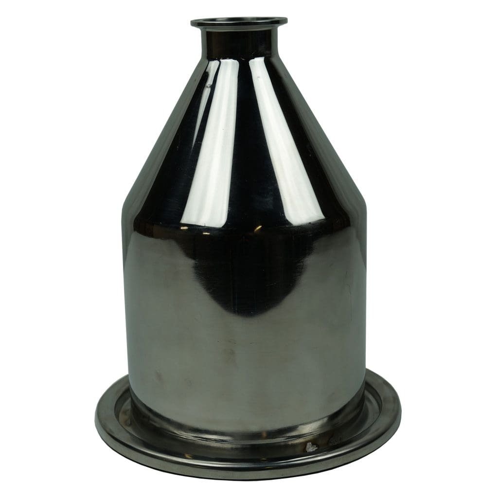 Stainless Steel Distiller's Parrot with Collection Cup - Mile Hi Distilling