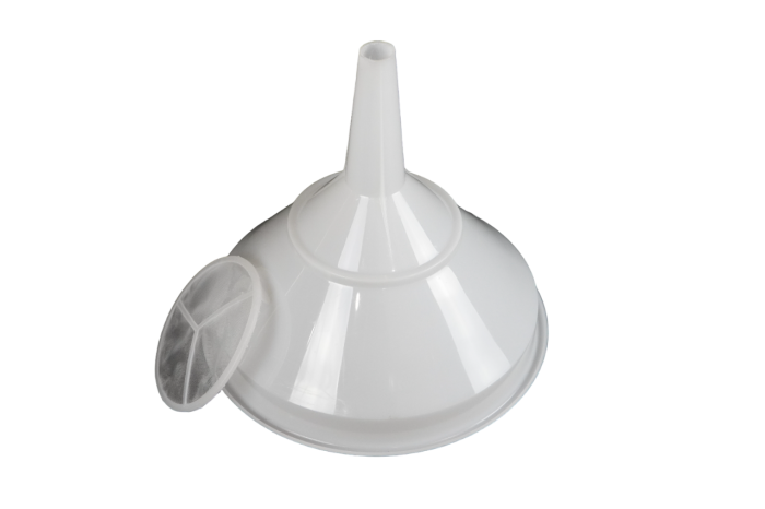 Large Plastic Funnel with Strainer - Mile Hi Distilling